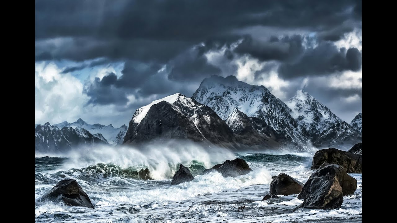 Breaking Waves Ocean Surf Sound Effects - SFX - YouTube