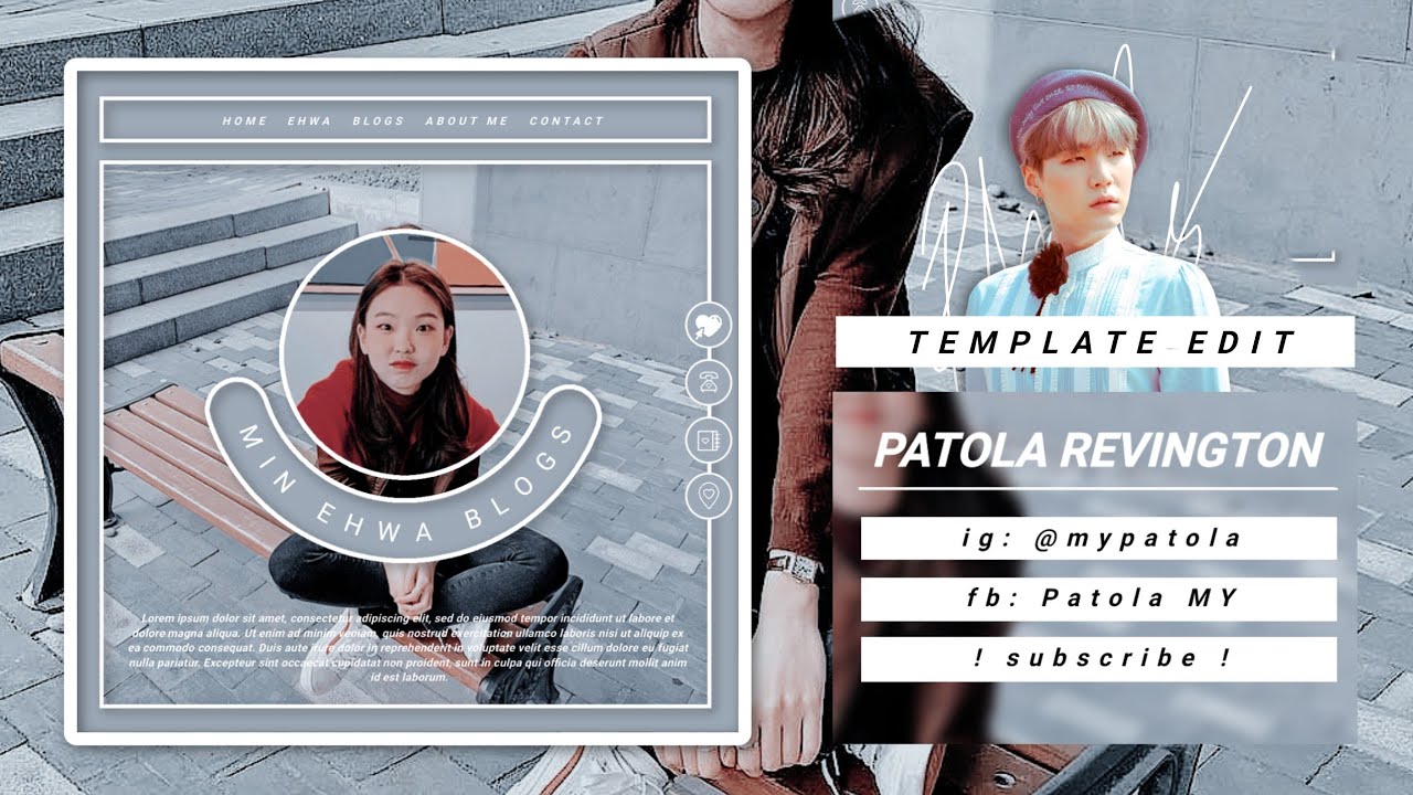 Watch Me Edit ( Ibis Paint ) Template Edit - YouTube