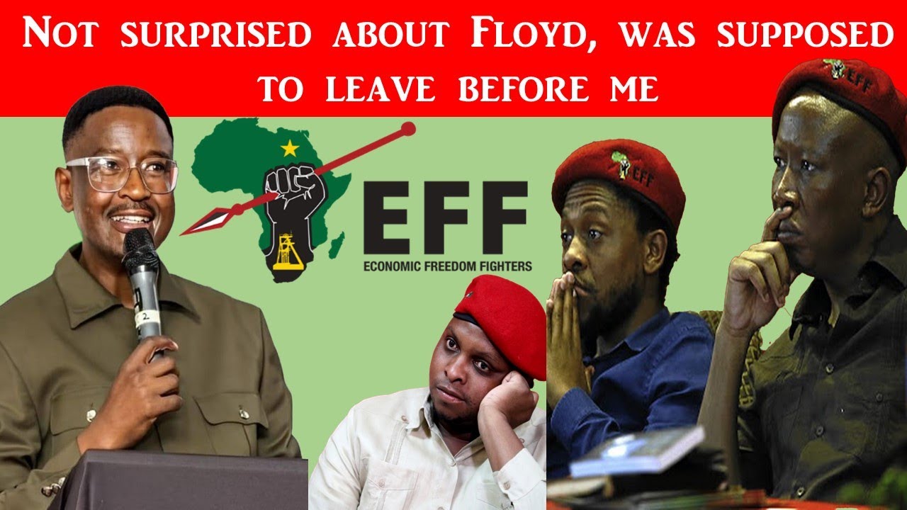 Jossey Buthane on Ndlozi, Floyd & Malema relationships. Treated like ...