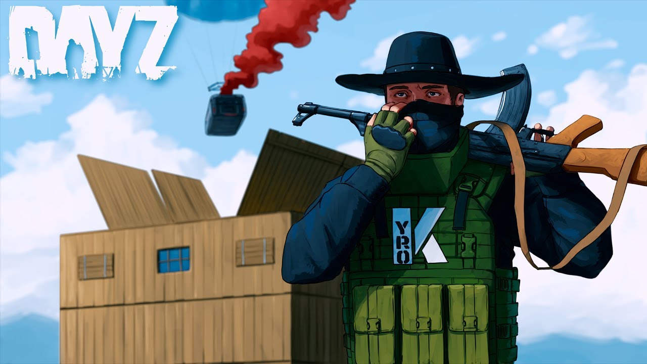 We BUILT An AIRDROP BASE in DayZ! - YouTube