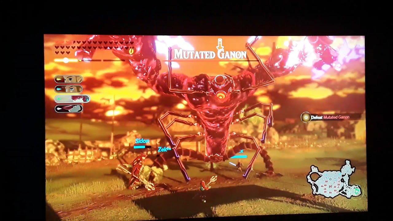 Age of Calamity - EX Facing Mutated Ganon Finale - YouTube