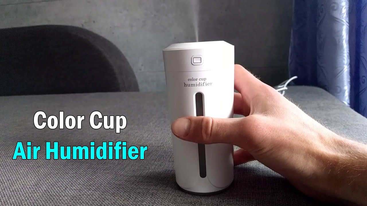 Color Cup Air Humidifier - Should you buy it? - YouTube