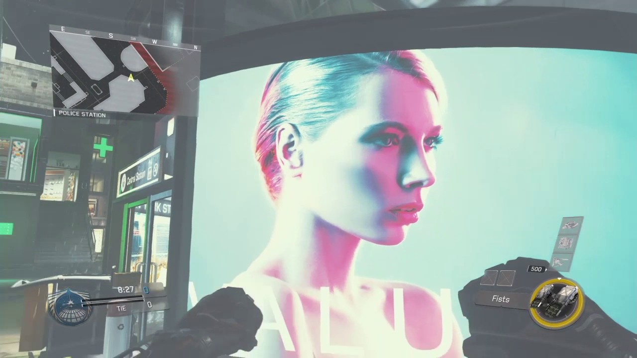 NEW COD IW MAP NOIR DLC 1 SABOTAGE REVIEW - YouTube