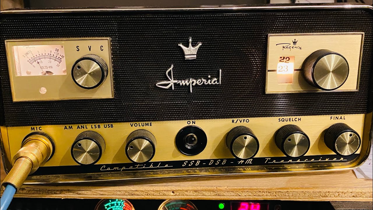 My new regency imperial tube CB - YouTube