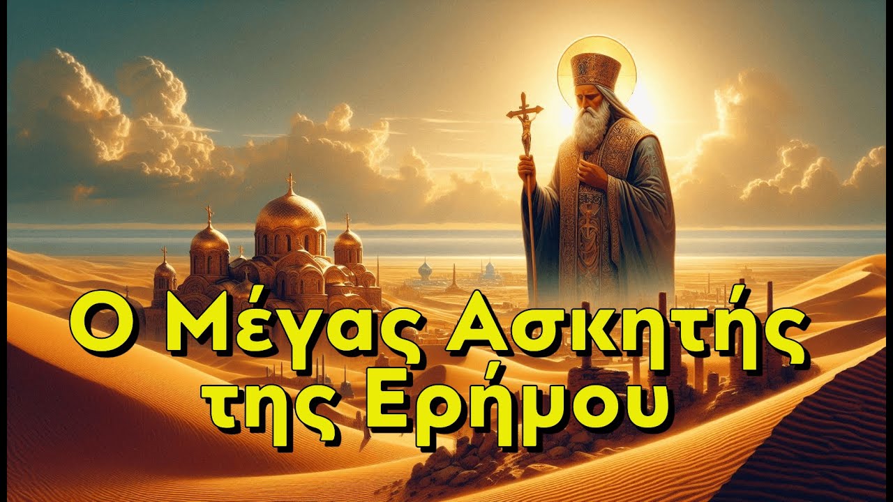 Άγιος Ευθύμιος ο Μέγας - Ο Μοναχός της Ερήμου - YouTube