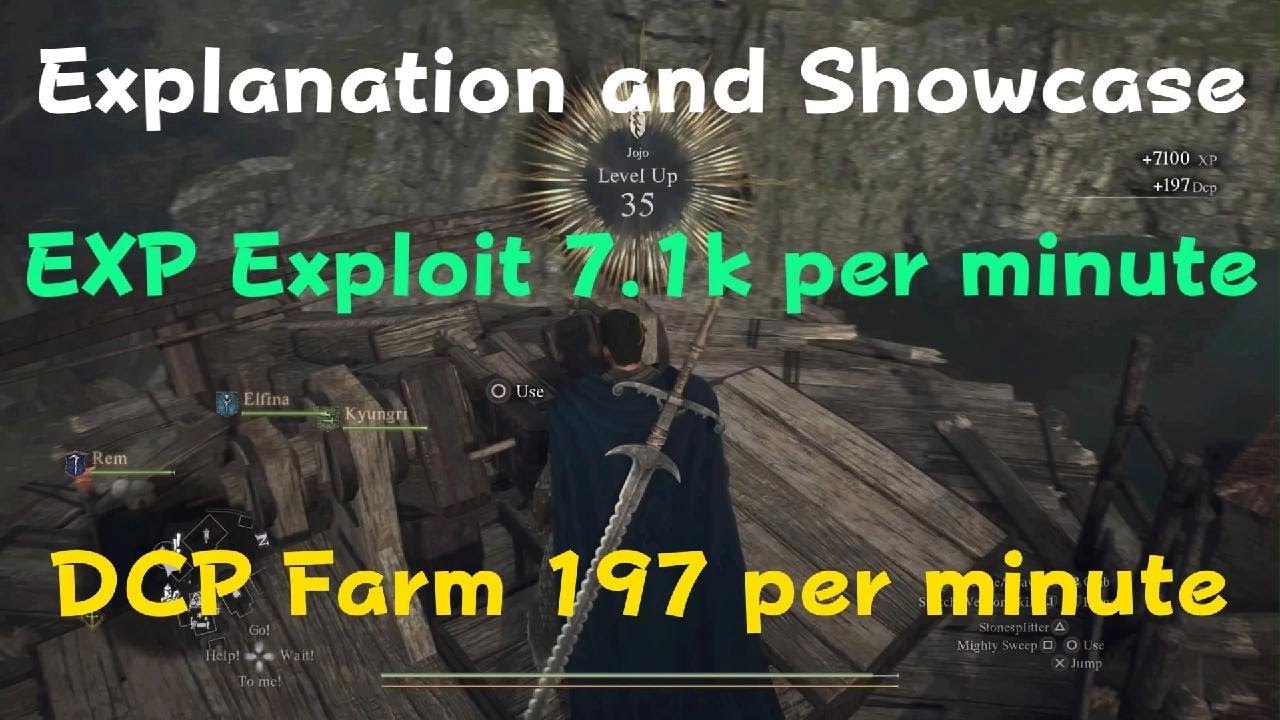 Dragon's Dogma 2: Exploit 7k+ EXP & 197 Discipline Points per minute - YouTube