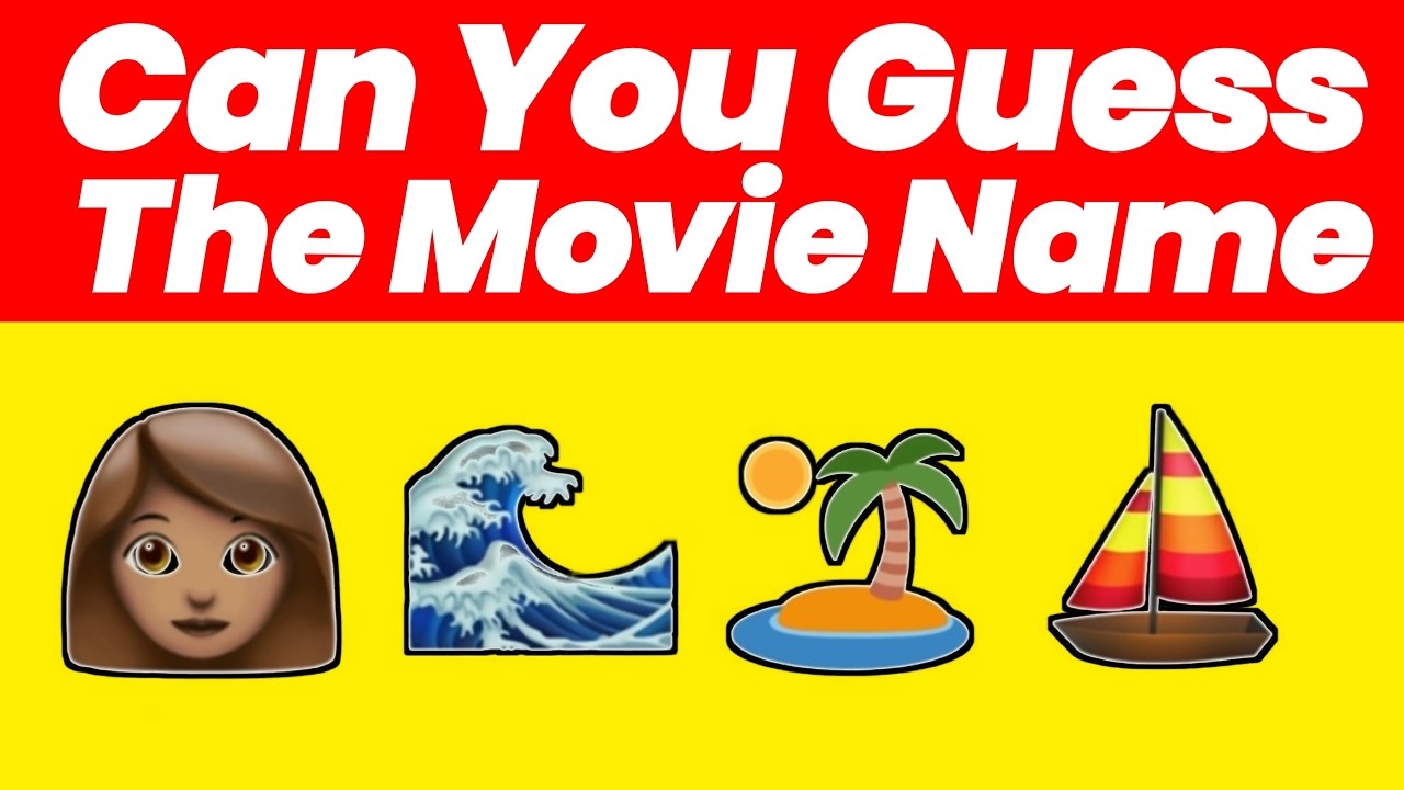 Can You Guess The Animated Movie From The Emojis? | Emoji Puzzles - YouTube