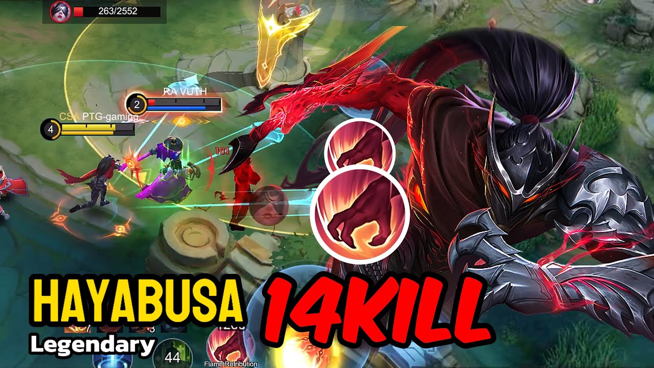 Hayabusa revamp jungle best build 2024 - YouTube