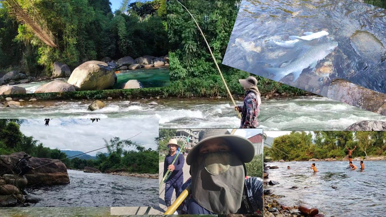 Traditional fishing(Pogo), Eastern Himalayan tribe ; Arunachal Pradesh ...
