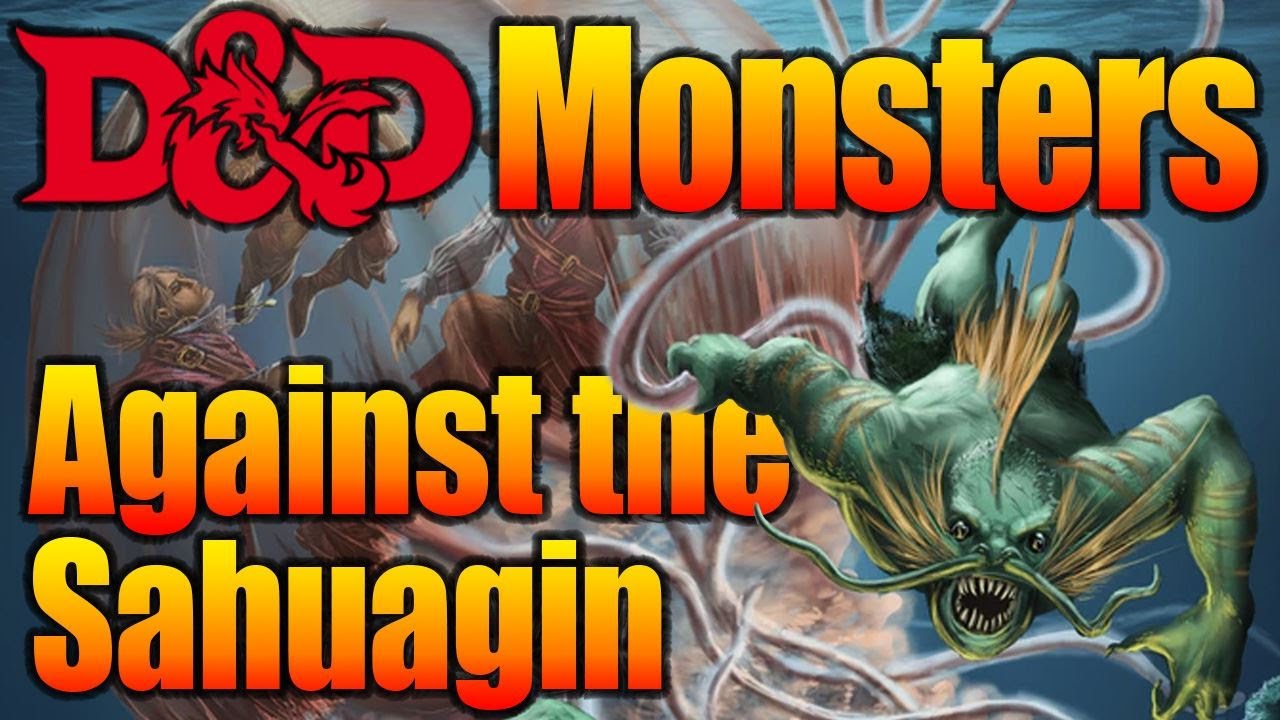 Against the Sahuagin - How to Survive: D&D Monsters - YouTube