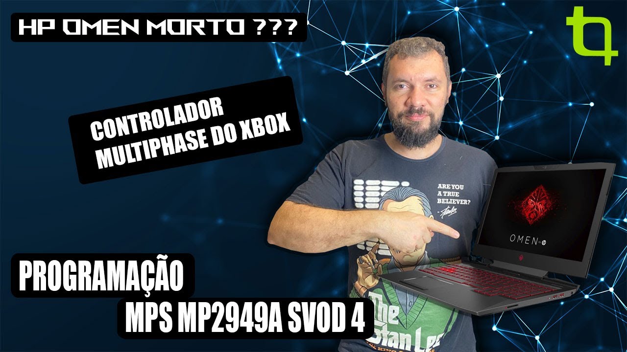 HP OMEN NÃO LIGA ? PROGRAMAÇÃO PMBus MP2949A + SVOD 4 - YouTube