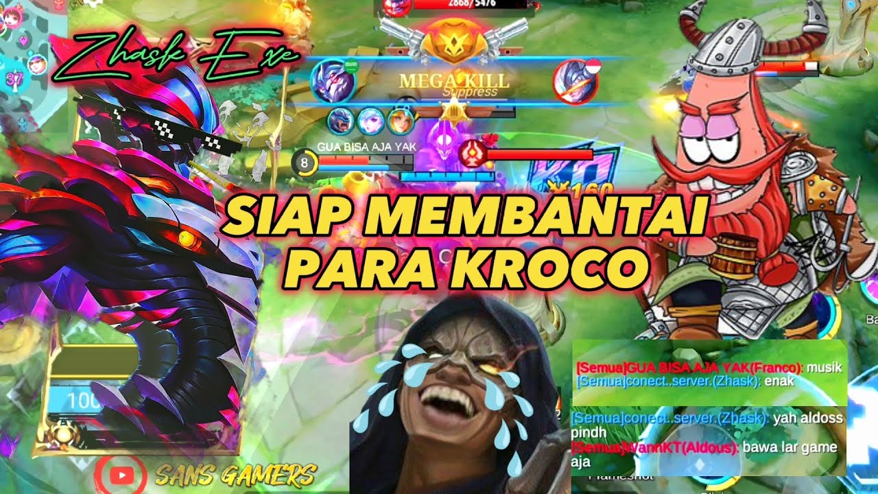 RANDOM MEME LUCU MOBILELEGENDS PARA KROCO ZHASK EXE - YouTube