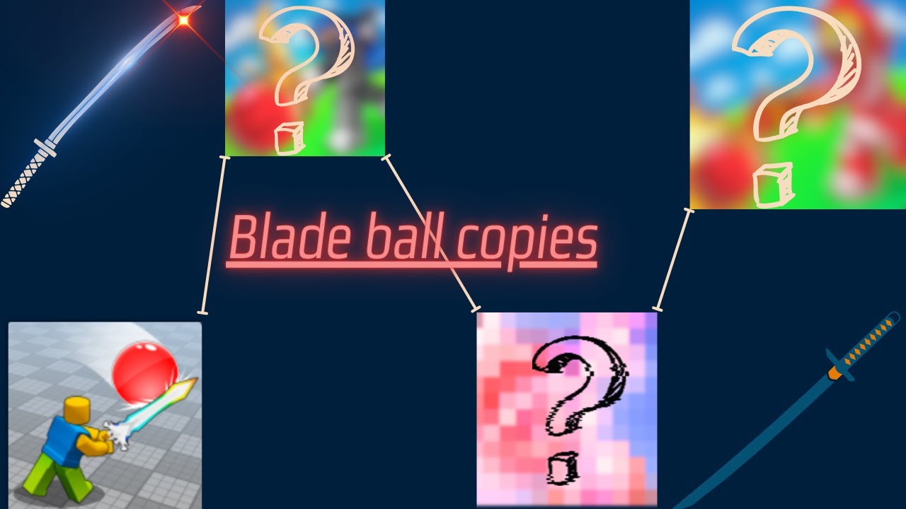 Playing Blade ball copies. - YouTube