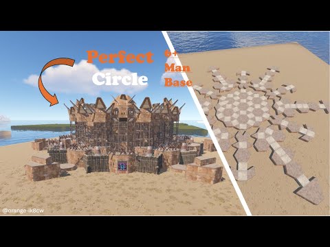 6-12 man Modded Rust base design - YouTube