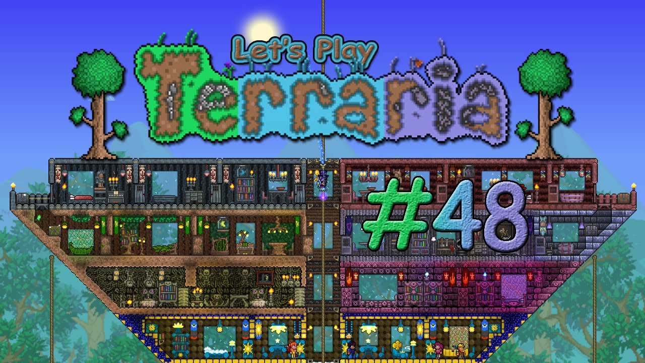 Let's Play Terraria (1.2) - Ep. 48: CRIMSON FACE MONSTERS - YouTube