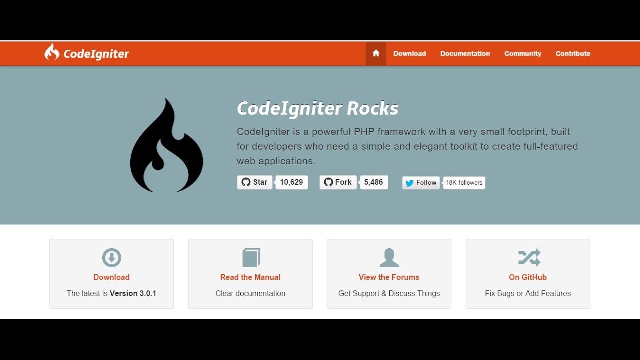 Install Codeigniter With Xampp Server Youtube 2182