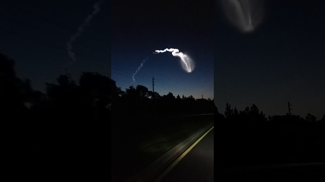 Weird light in the sky - YouTube