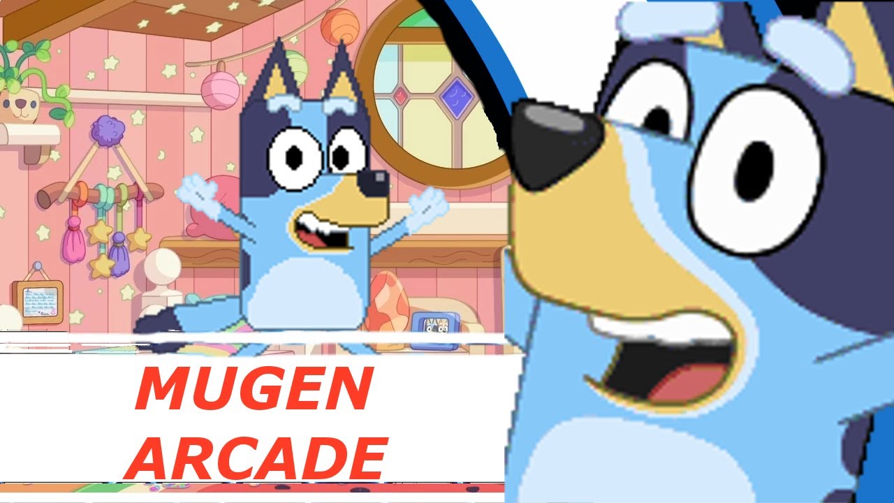 Mugen Arcade Mode with Bluey - YouTube
