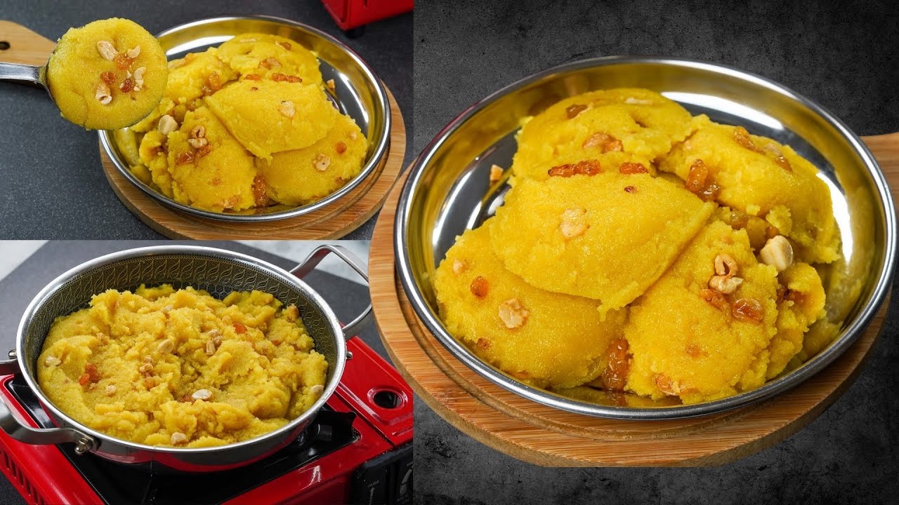 Rava Kesari Recipe | Kesari Bath Recipe | Indian Sweets | How to Make ...