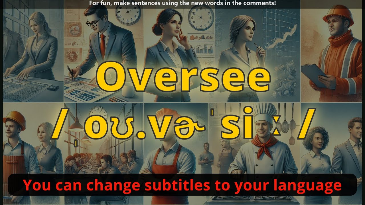 Oversee meaning with 5 examples - YouTube