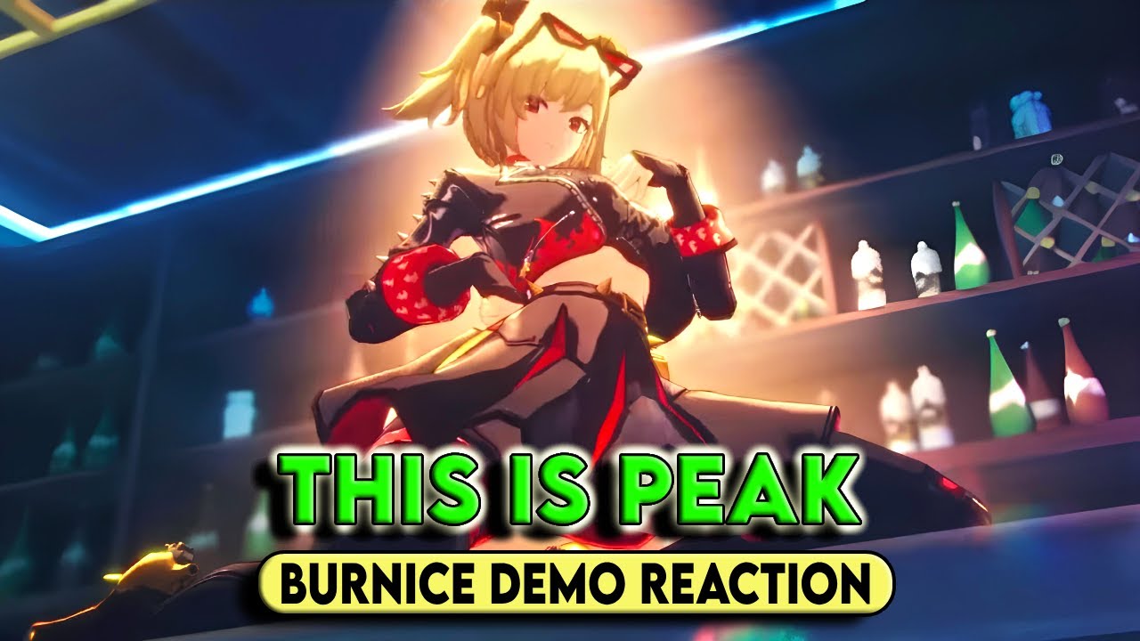This is Peak Brainrot and I love it | Burnice Character Demo Reaction ...