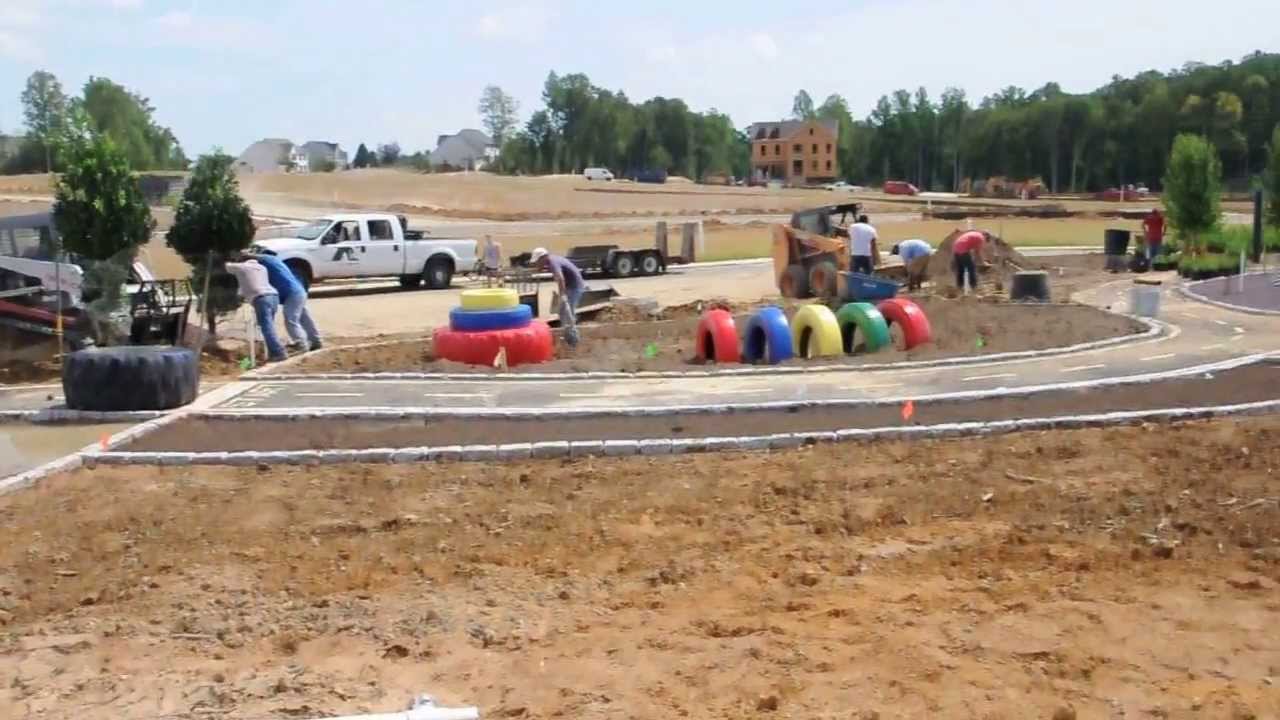 Race Track Park at Embrey Mill - YouTube