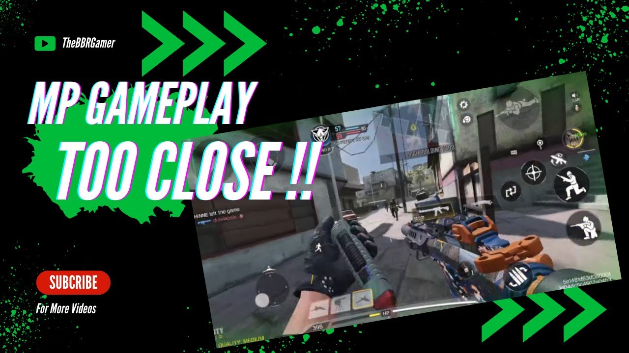 TOO CLOSE MP GAMEPLAY II Call Of Duty Mobile II - YouTube