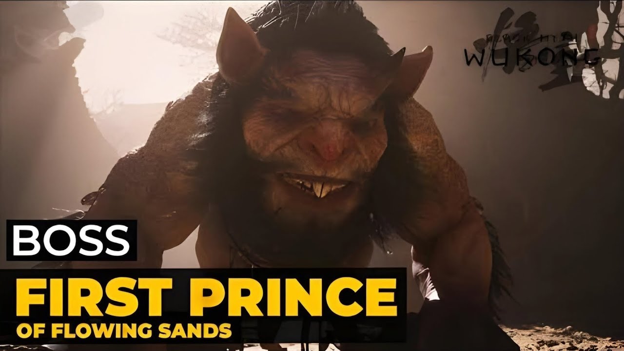 | FIRST PRINCE OF THE FLOWING SANDS | BLACK MYTH WUKONG | SURAJ SAHANI ...