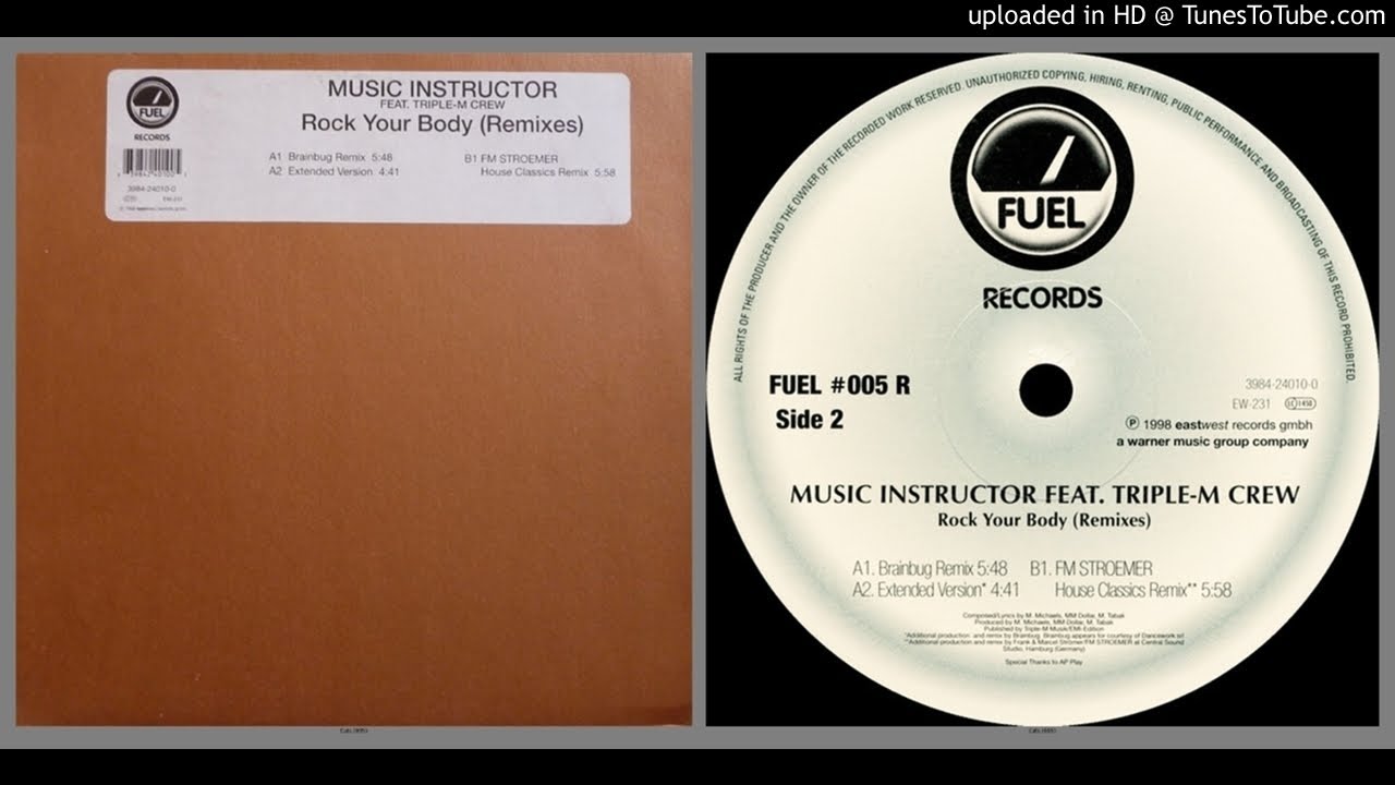 Music Instructor feat. Triple-M Crew ‎– Rock Your Body (Brainbug Remix ...