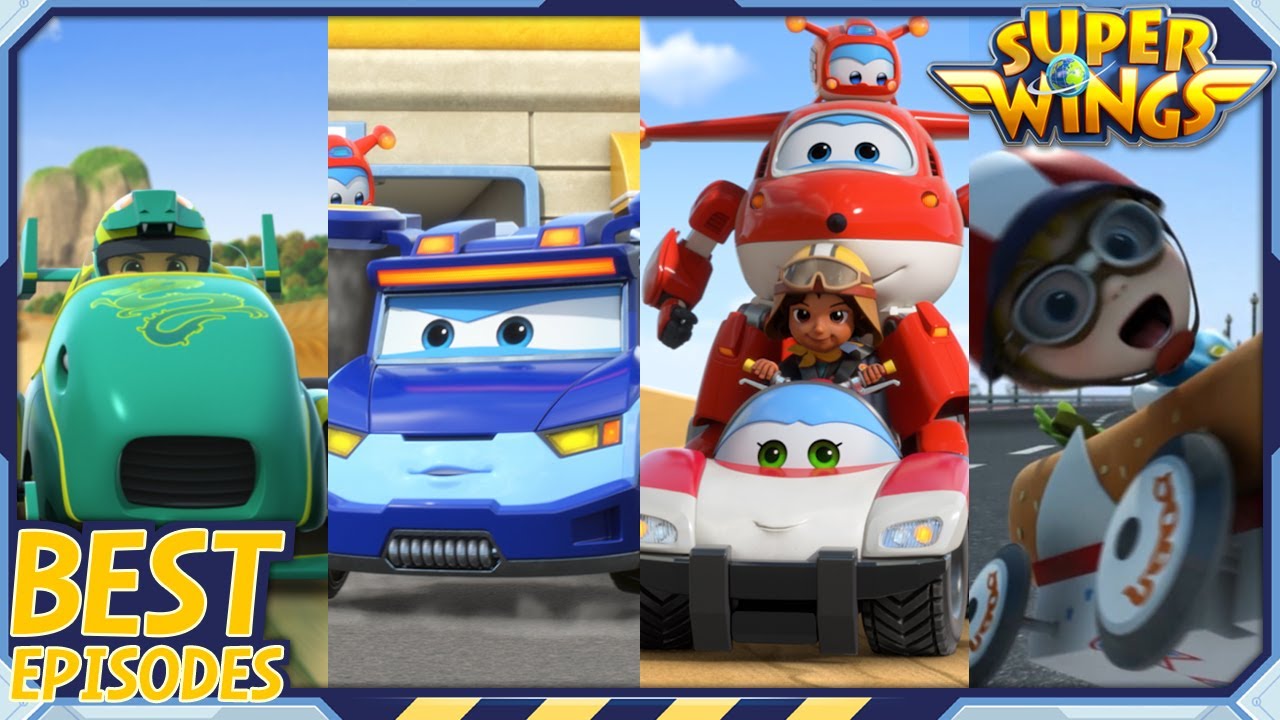 [SUPERWINGS Best] Friends Who Love Cars | Superwings | Super Wings ...