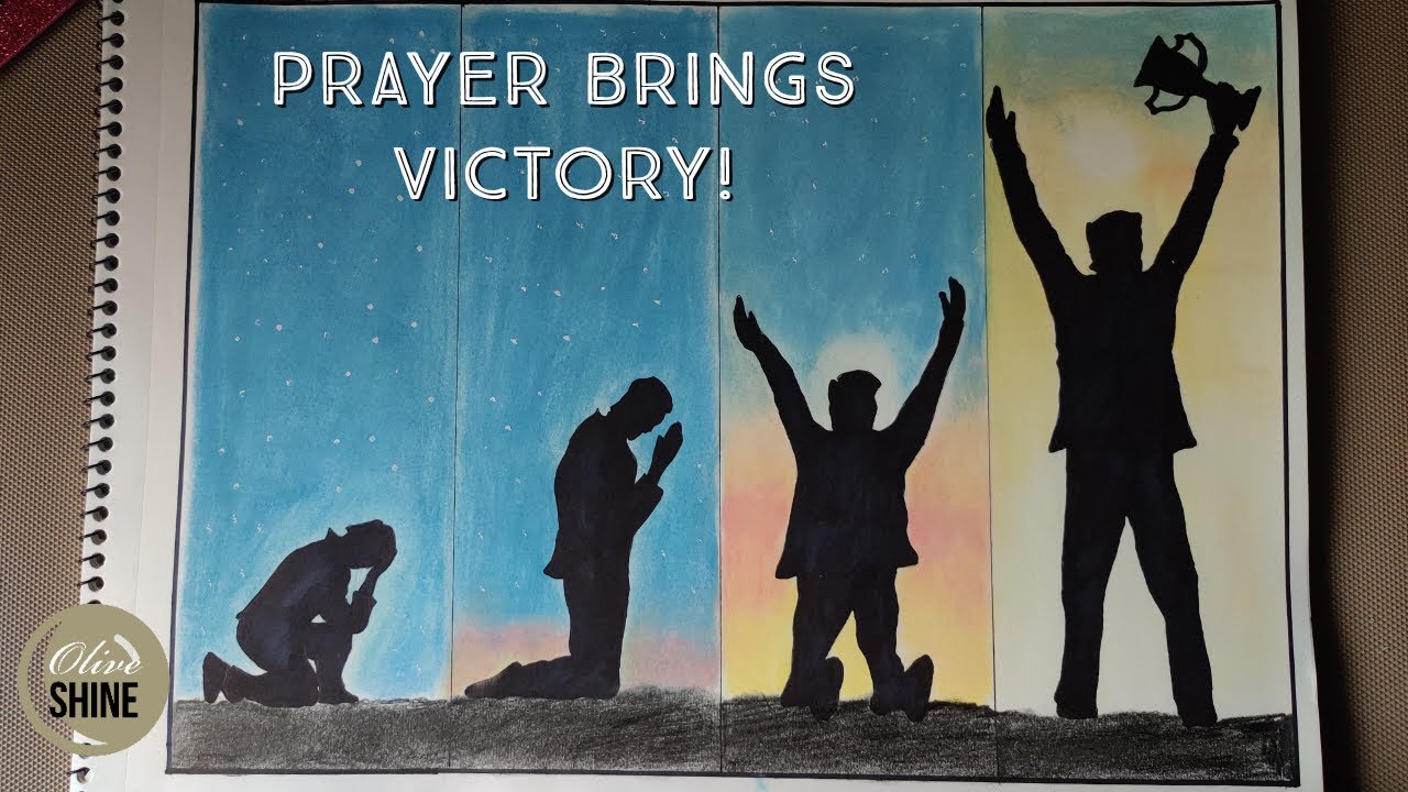 Chalk Painting | Easy Tutorial | Chalk art for Beginners | Prayer ...