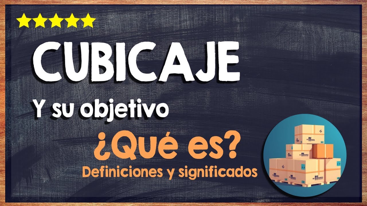 ¿Qué es el cubicaje? 🙏 Conoce cómo se saca el cubicaje 🙏 - YouTube