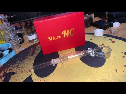 Micro NC Glass Nectar Collector Review! - YouTube