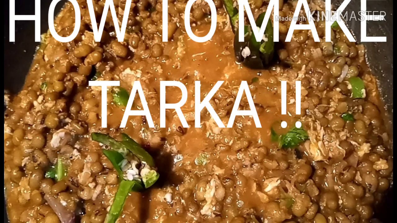 How to make HOMELY tarka !??!🍲 - YouTube
