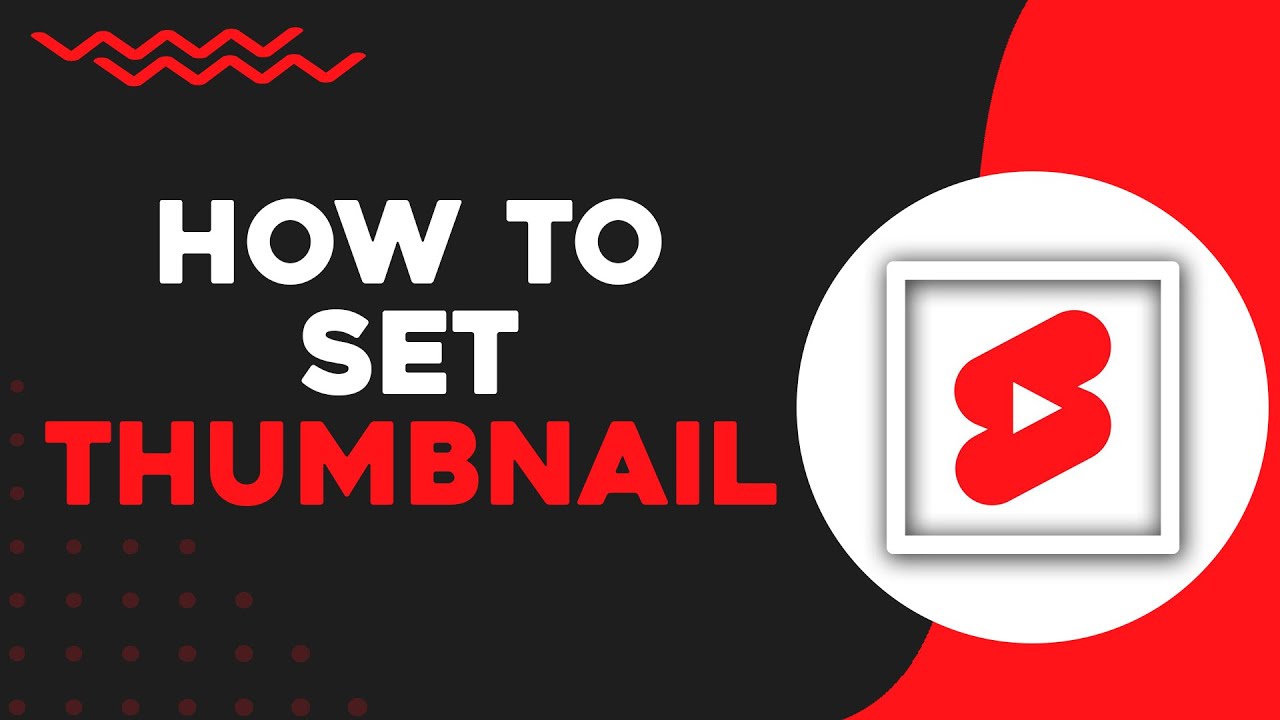 How To Set Thumbnail For YouTube Short (Easiest Way) - YouTube
