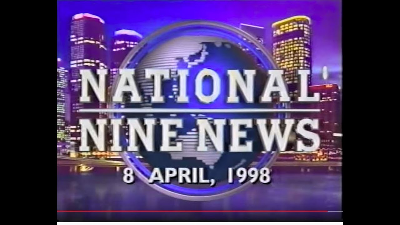 QTQ9 National Nine News April 8, 1998 - YouTube