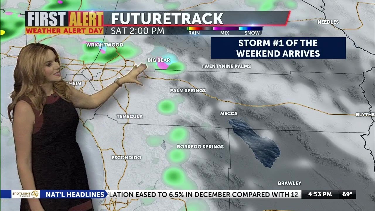 First Alert Weather with Haley Clawson - Thursday 4PM, January 12, 2023 ...