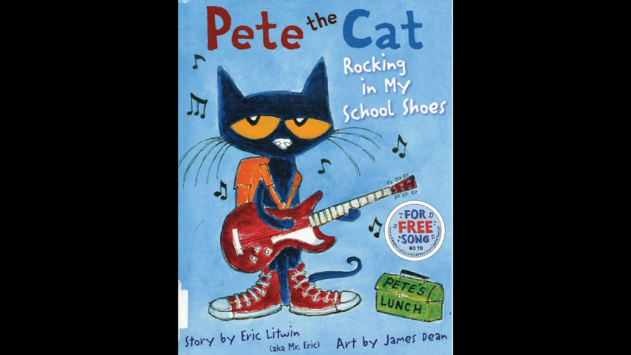 Pete the cat rocking in my school shoes - YouTube
