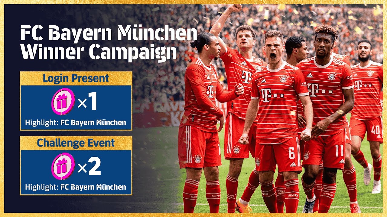 PES 2023 Update: Fc Bayern Munich Winner Campaign Pack Opening! - YouTube