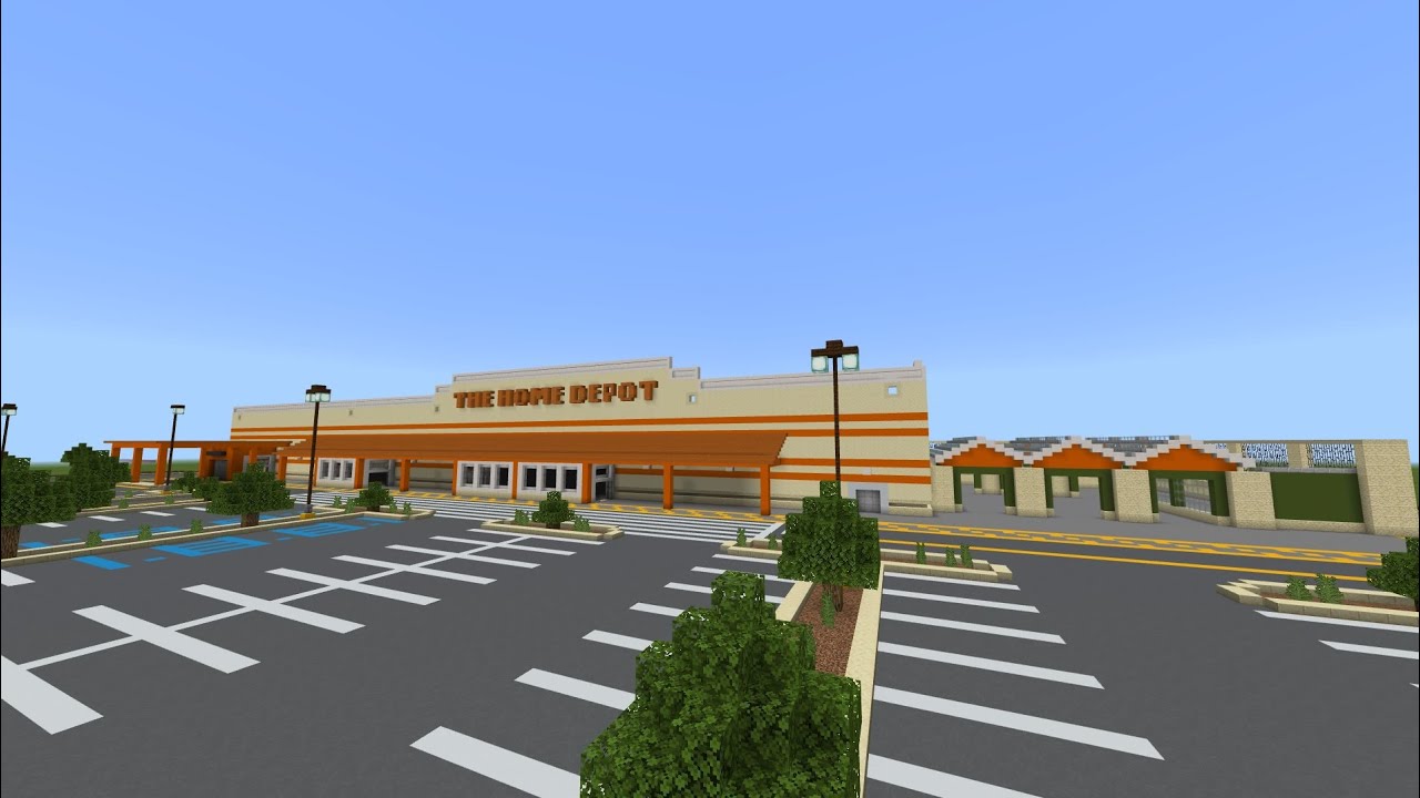 Minecraft - City Of Evansburg - Episode 36 - The Home Depot! (Timelapse ...