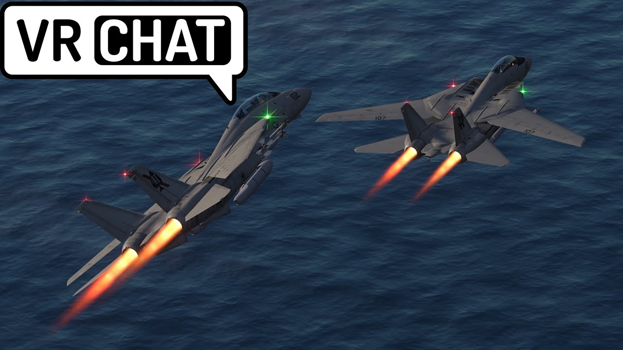 Flying more jet in vrchat with friends - YouTube