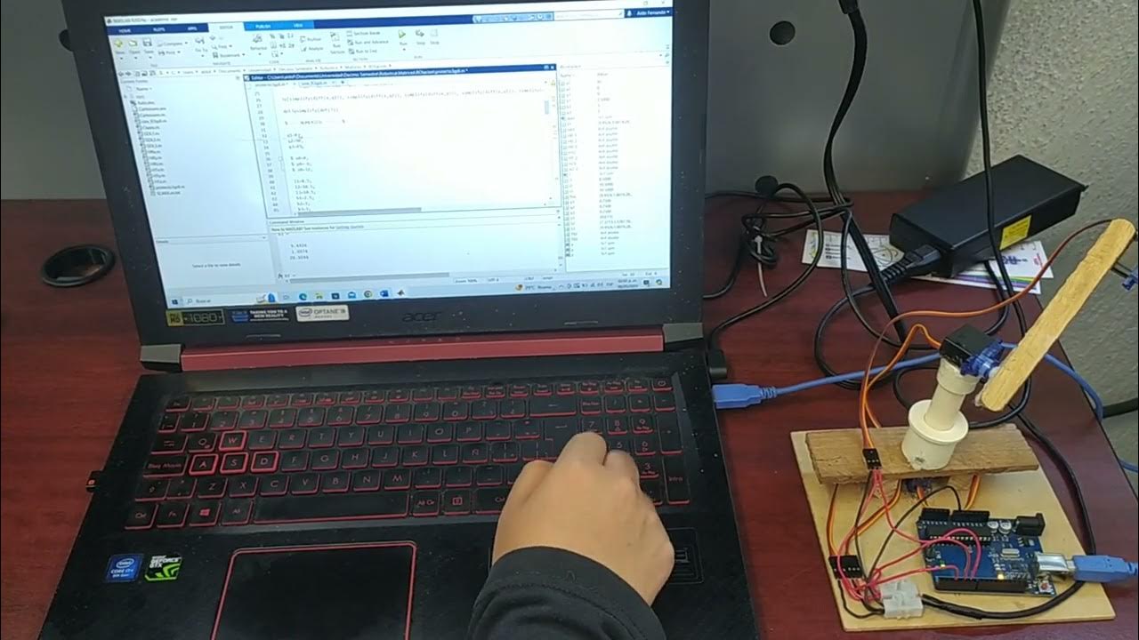 ROBOT ANTROPOMÓRFICO DE 3GDL - YouTube