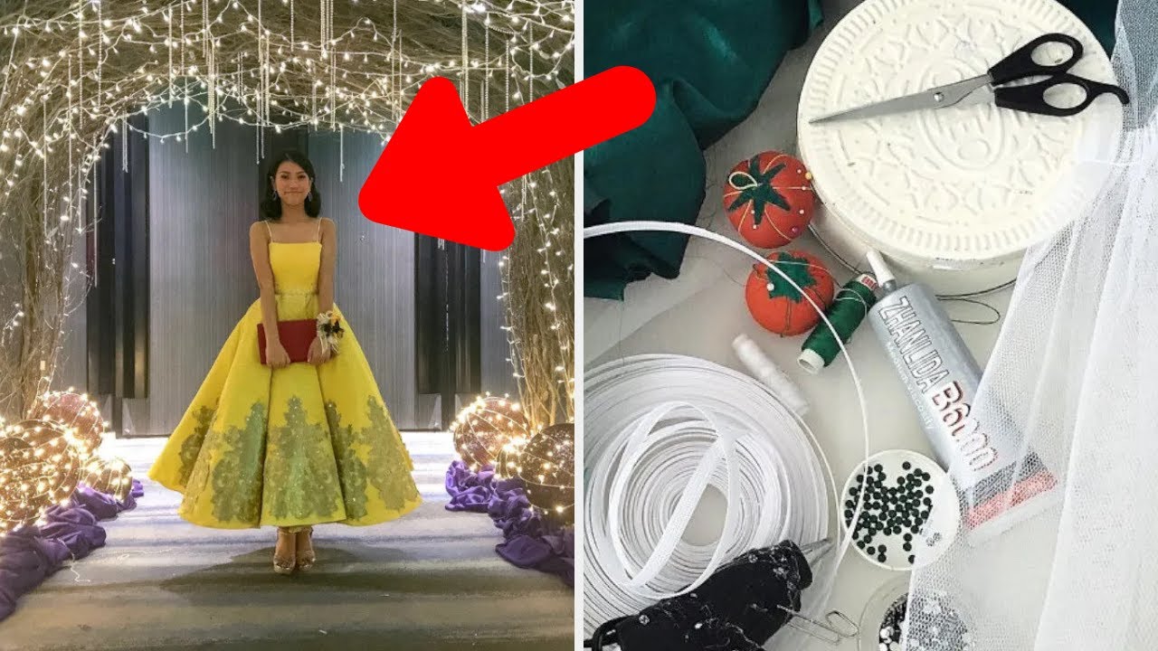 This High School Student Made Her Own Prom Dress From Scratch And Left this-high-school-student-made-her-own-prom-dress-from-scratch-and-left