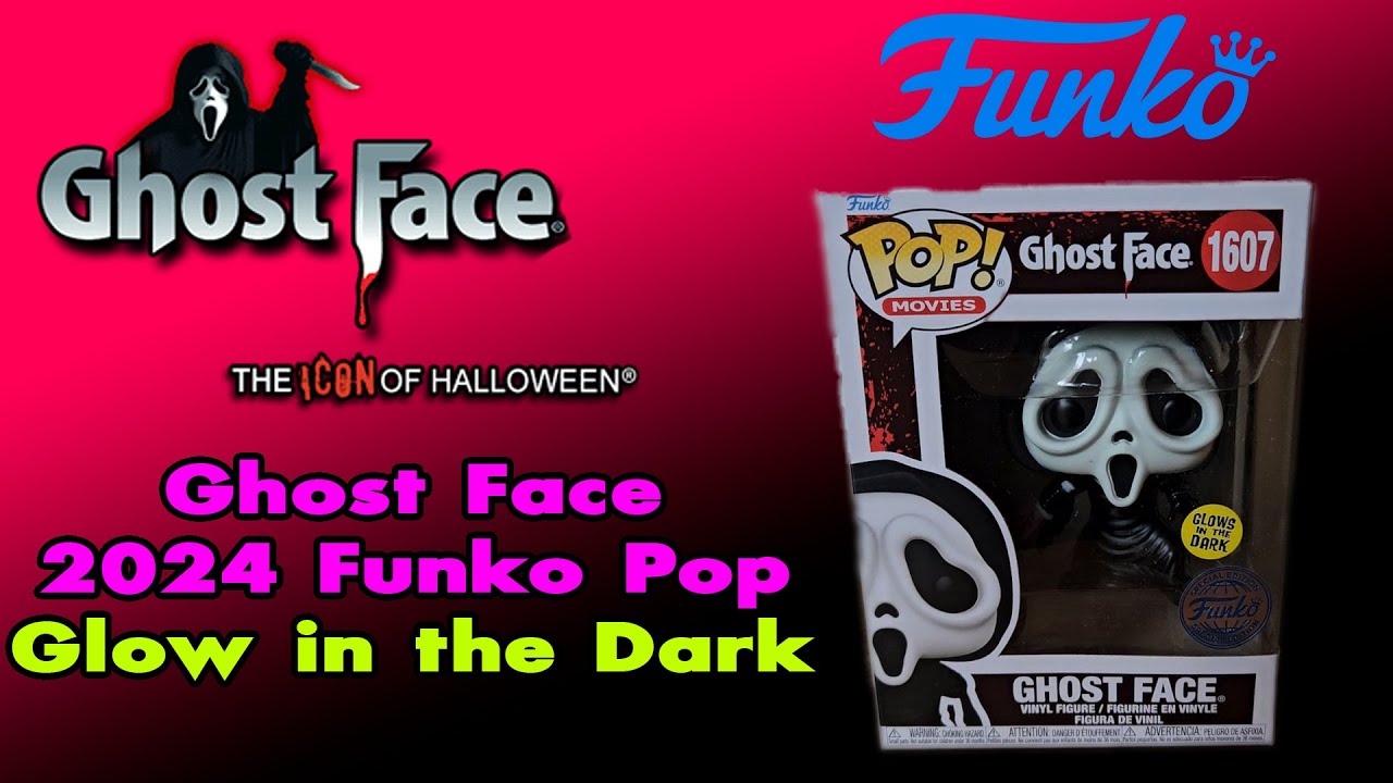 Ghost Face 2024 Version Funko Pop GITD Edition - YouTube