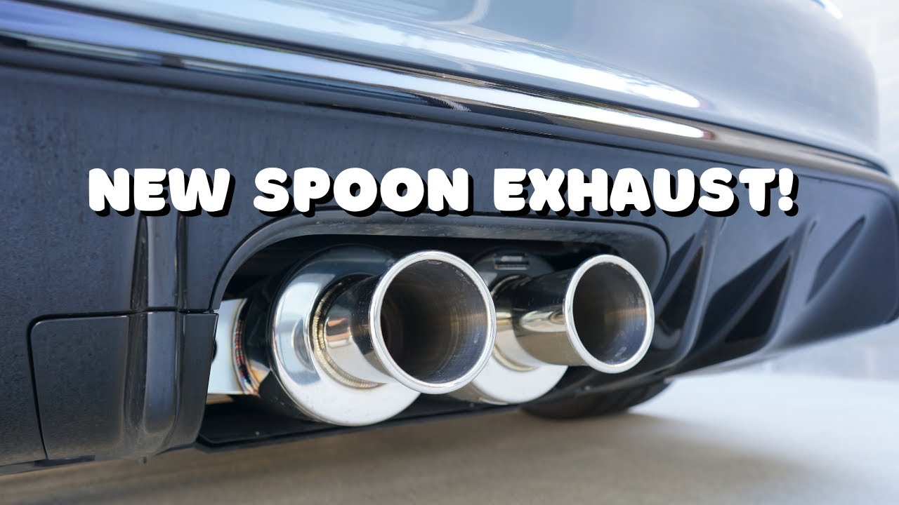 NEW Spoon N1 Exhaust for the FL5 - YouTube