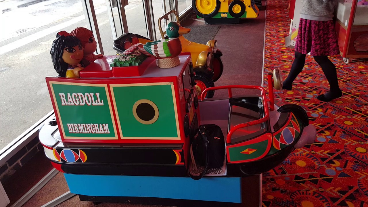 AMUTEC 'Rosie & jim' coin operated kids ride @ smiths arcade by TAJ The ...