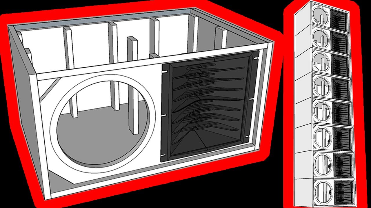 [PLAN] 10" Line Array Simple Large Format - YouTube