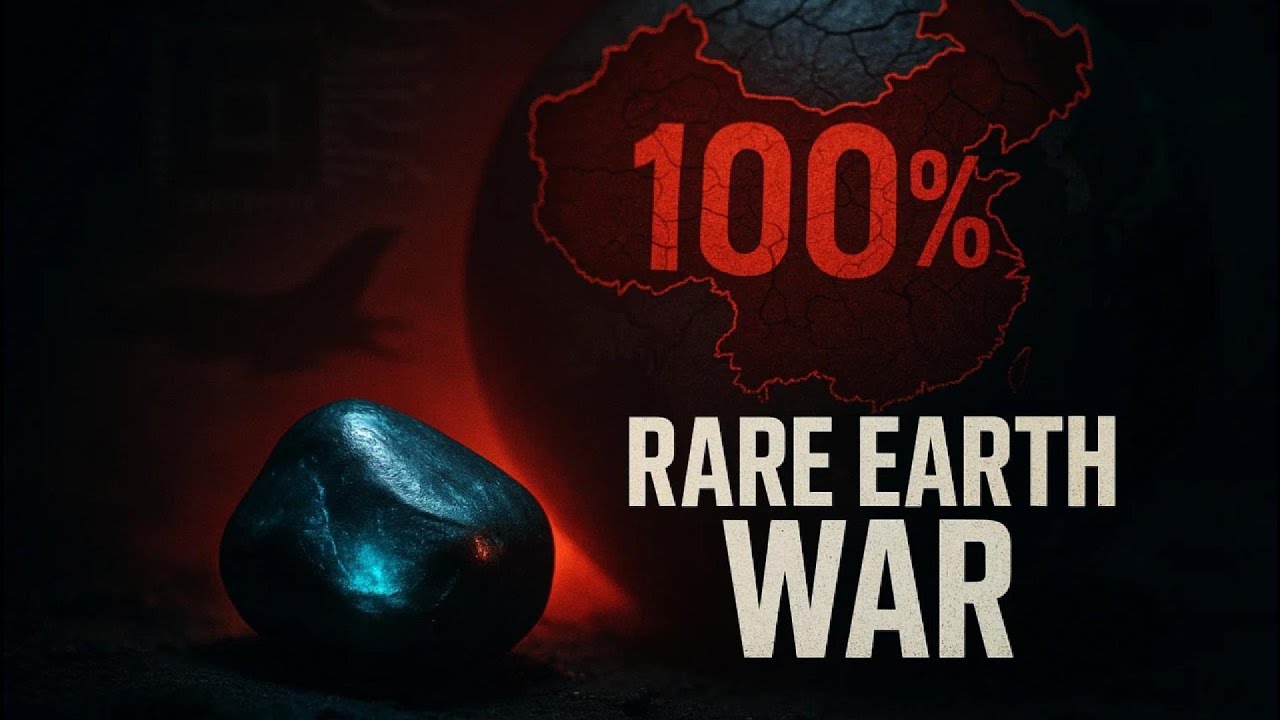 The Rare Earth WAR: China's New Weapon & The 100% Tariff Threat - YouTube