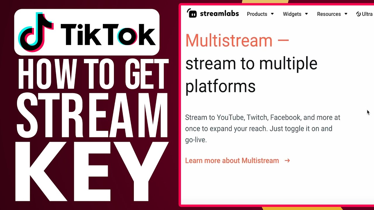 How To Get Your TikTok Live Stream Key (2025) Easy! - YouTube