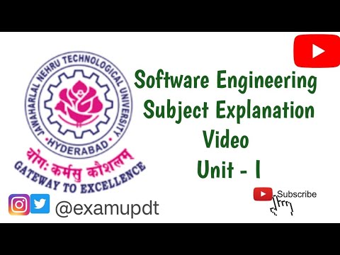Software Engineering Full Subject Explanation Video | Unit I | Computer ...